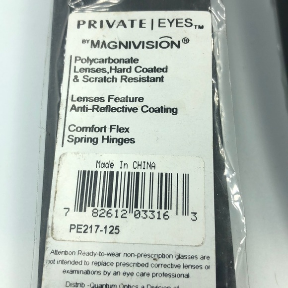 magnivision | Accessories | Private Eyes By Magnivision Size 25 | Poshmark